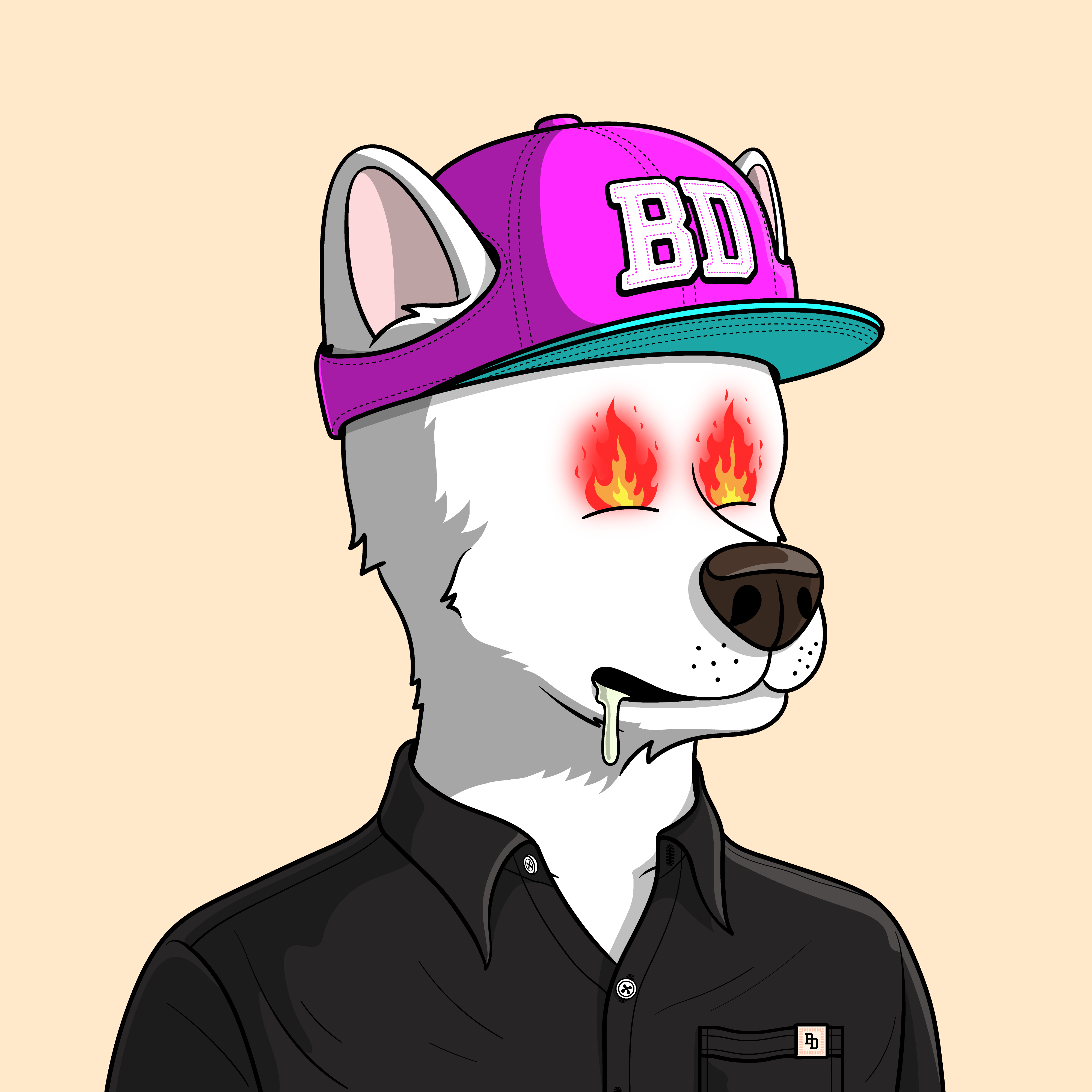 Brave Dog #3144 | JPG Store