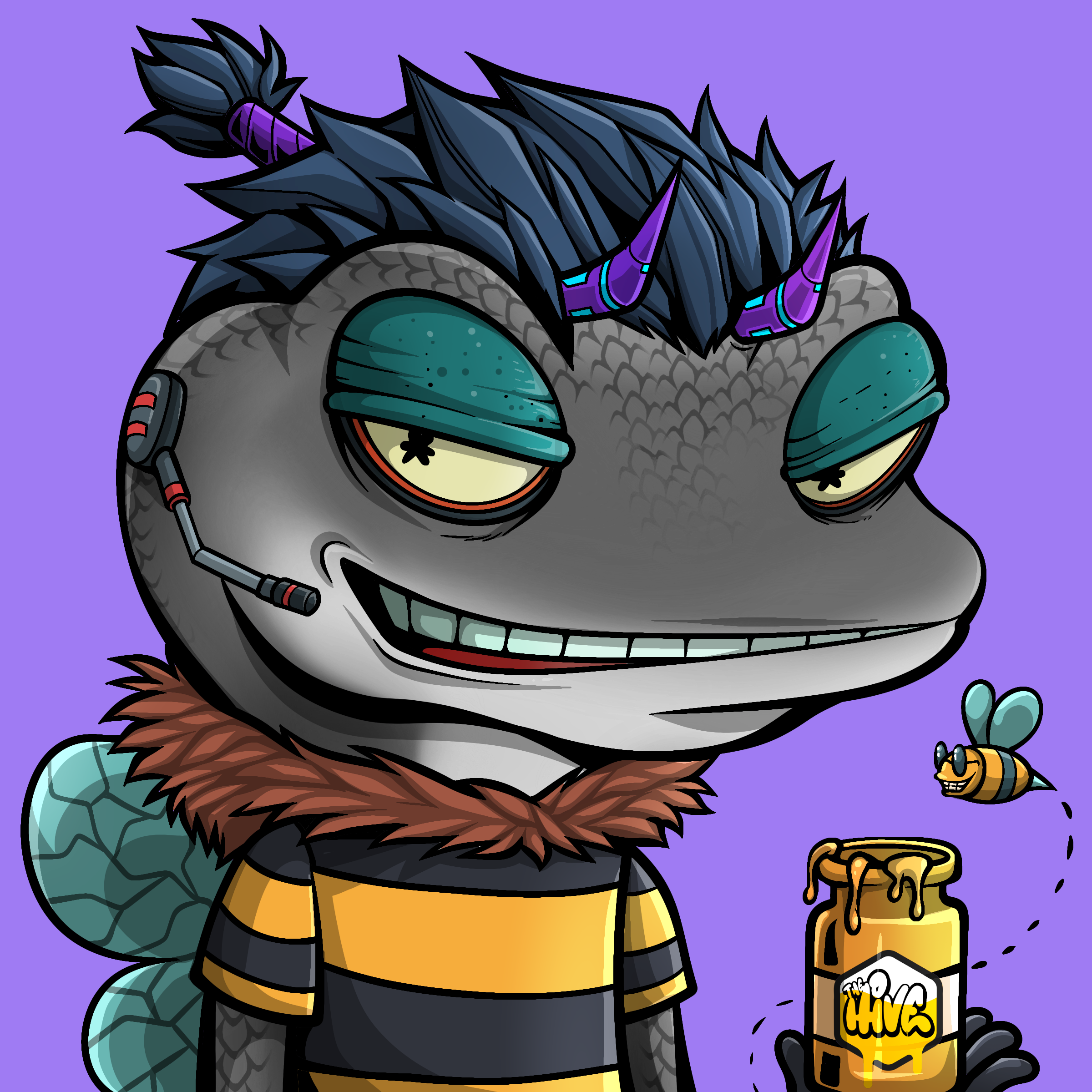 Snekkie #3854 | JPG Store