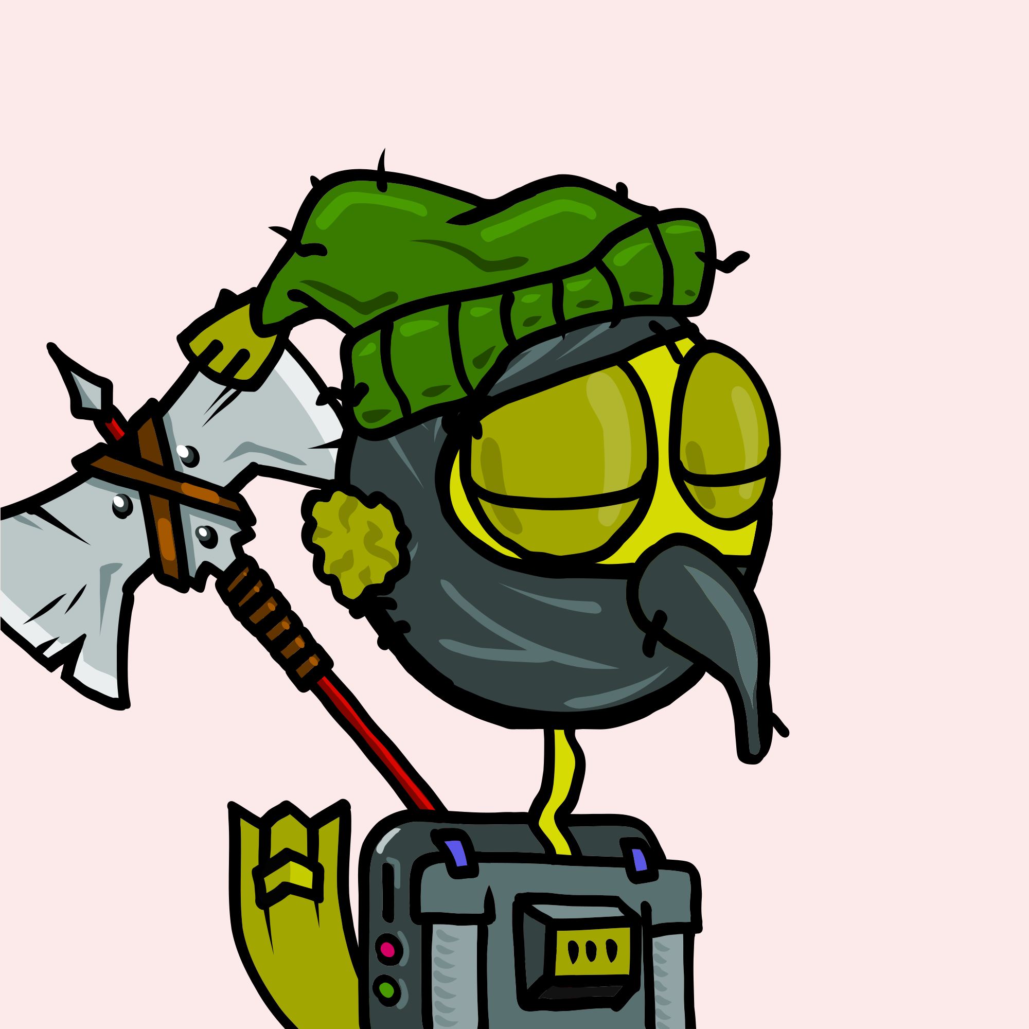 Uncommon Derp Bird #00135 | JPG Store